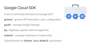 Google Cloud Platform for Data Science teams | PPT