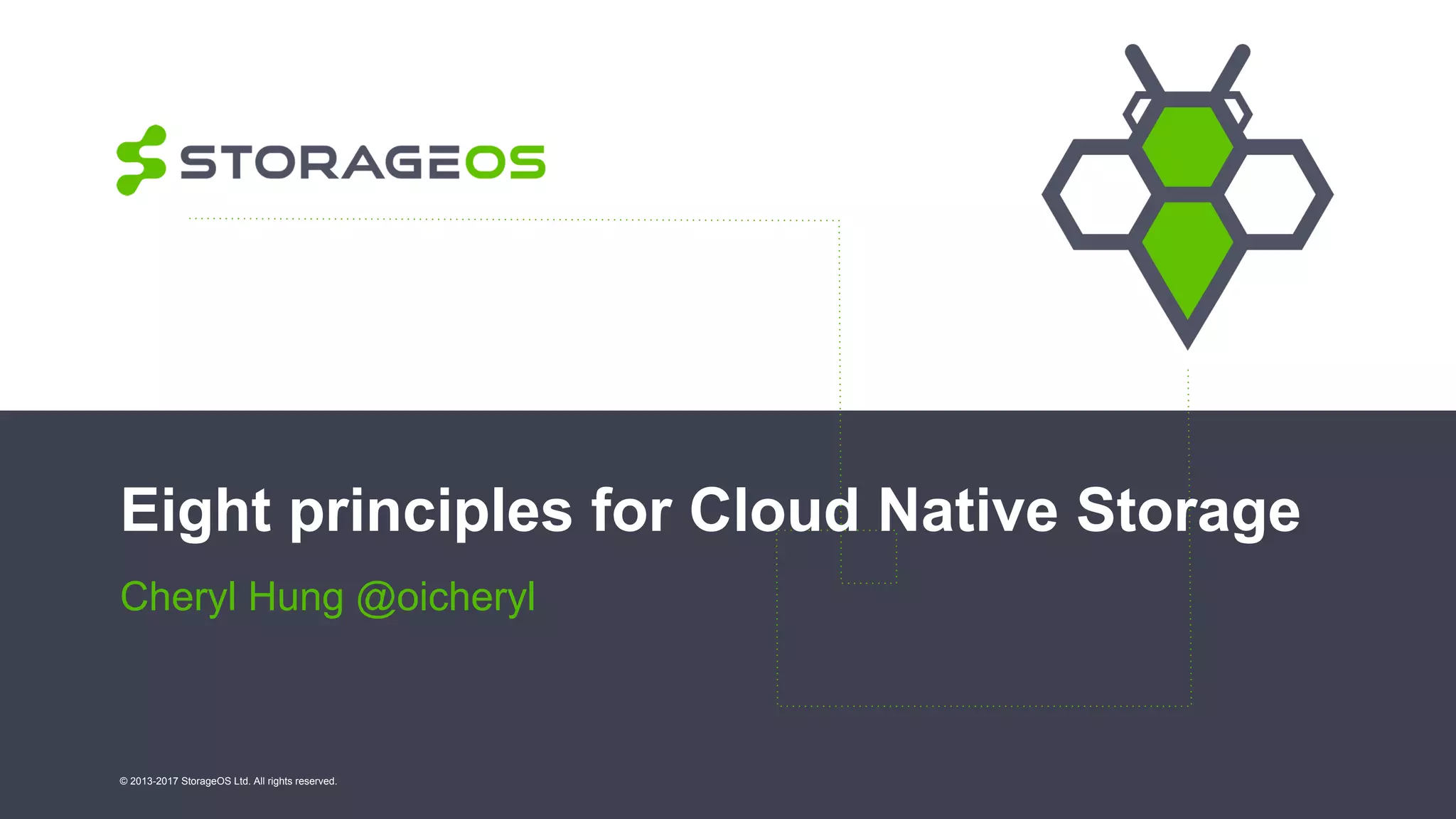 Eight principles of cloud native storage | PDF
