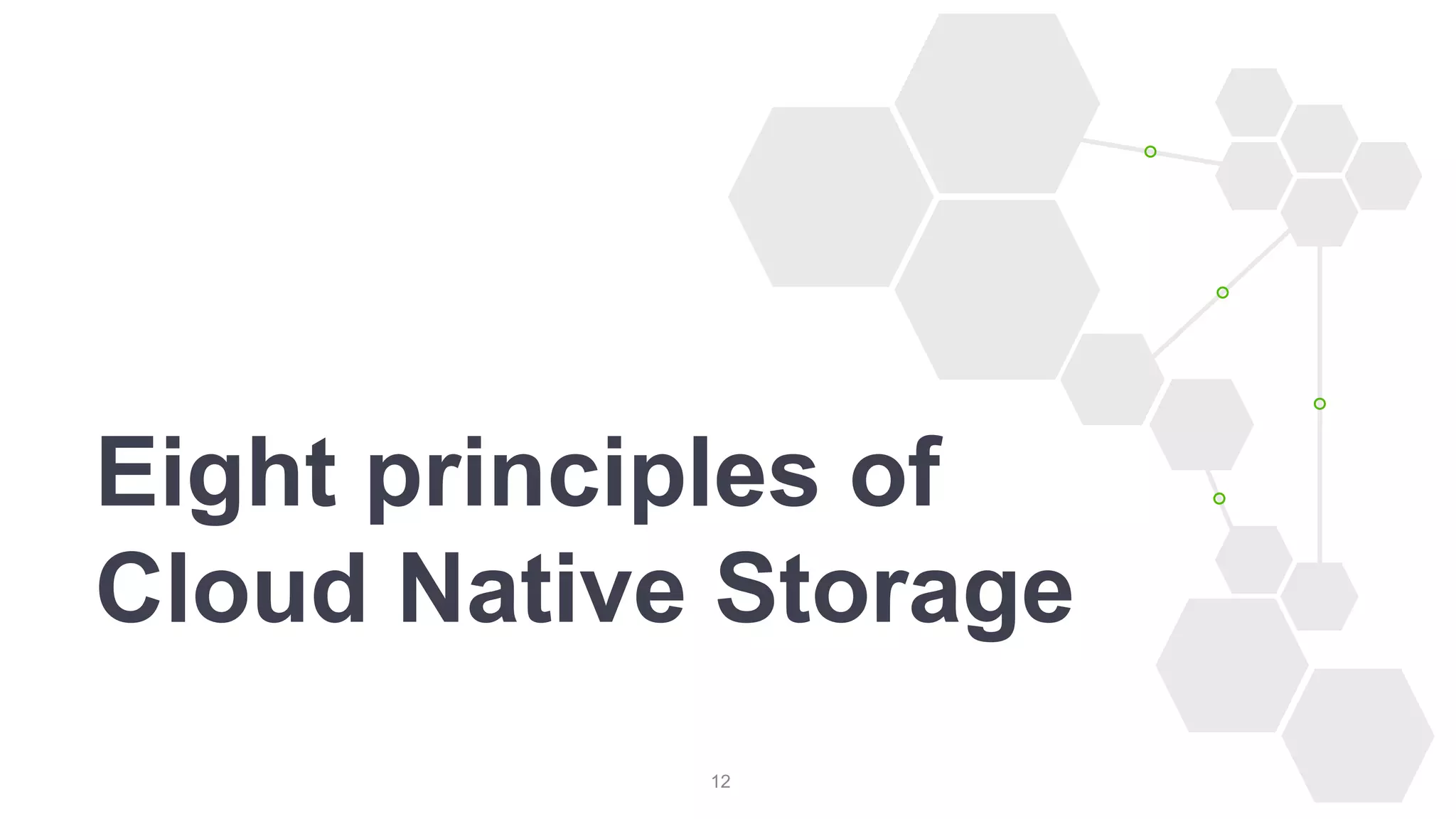 Eight principles of cloud native storage | PDF