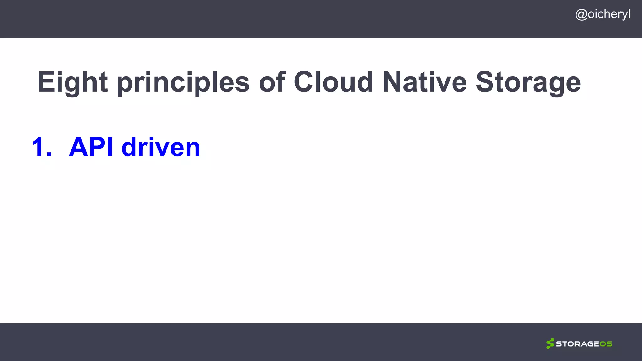 Eight principles of cloud native storage | PDF