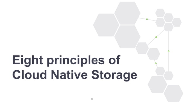 Eight principles of cloud native storage | PDF