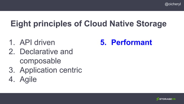 Eight principles of cloud native storage | PDF