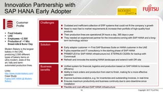 Transformation to Digital Business with SAP and Fujitsu | PDF | Cloud ...