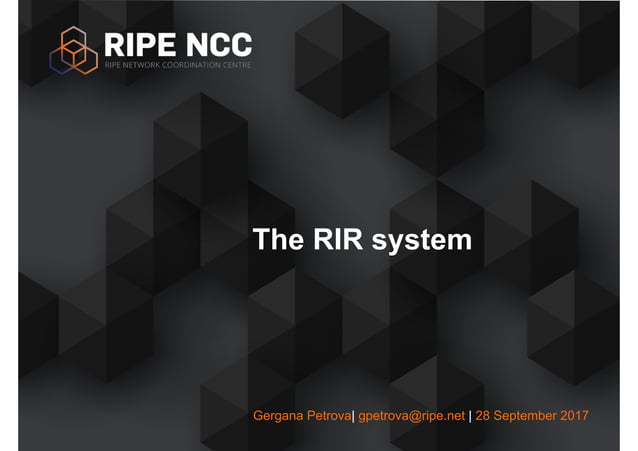 The RIR System | PPT