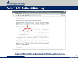 Zotero Visualisierungen | PPT