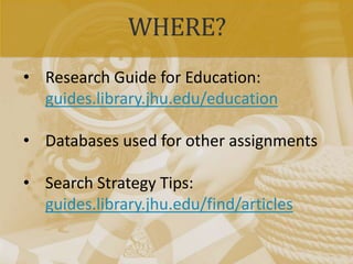 Gifted Learner Annotated Bibliographies | PPT