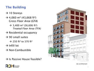 High-Rise Passive House Feasibility Study | PPTX