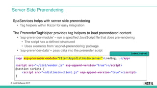 ASP .Net Core SPA Templates | PPTX | Web Development | Internet