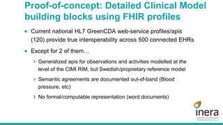 Sweden on fhir - status report | PPT