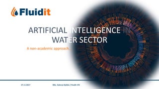 AI in water sector | PPTX