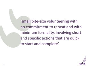 Trends in volunteering | PDF