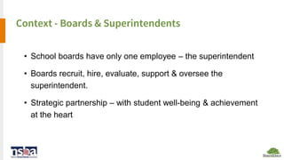 NSBA Webinar: Boards & Superintendents: Strategies for Creating a ...