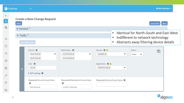 Migrating and Managing Security Policies in a Segmented Data Center | PPT