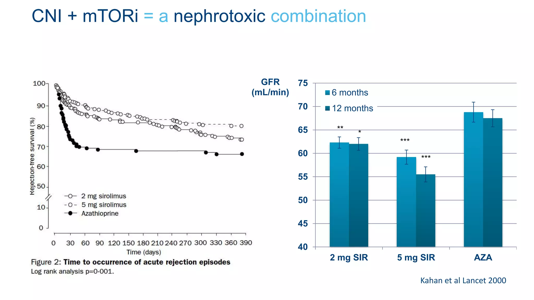 Calcineurin inhibitor nephrotoxicity - once and for all? | PPTX ...