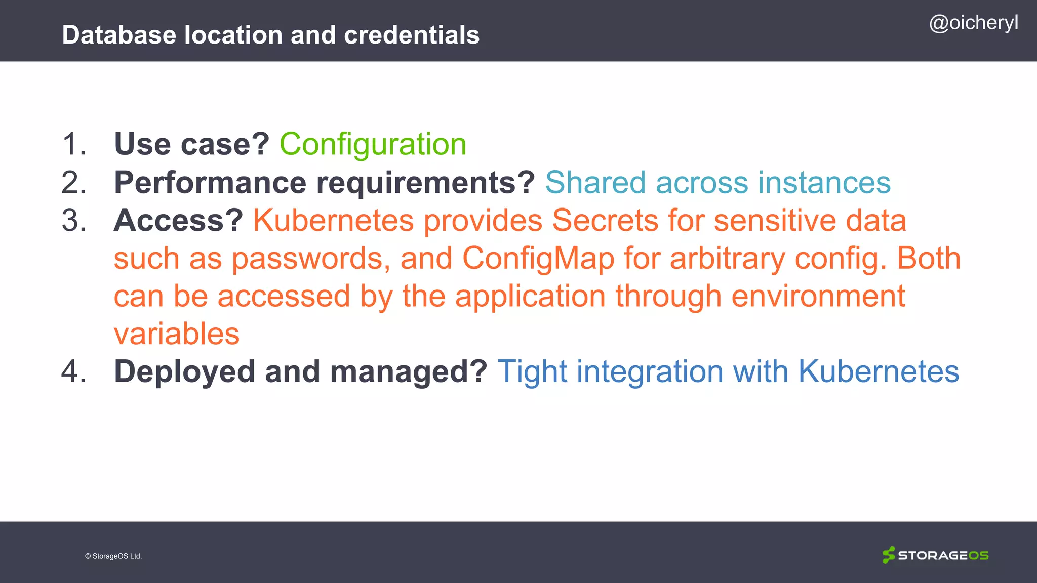 Persistent Storage with Kubernetes in Production | PDF