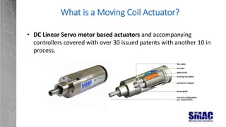 Eject Divert Sort with SMAC Moving Coil Actuators | PPTX