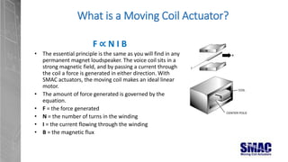 Eject Divert Sort with SMAC Moving Coil Actuators | PPTX
