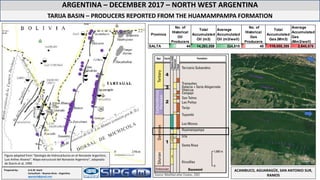 Review of Oil and Gas Production in NW Argentina | PPT