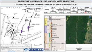Review of Oil and Gas Production in NW Argentina | PPT