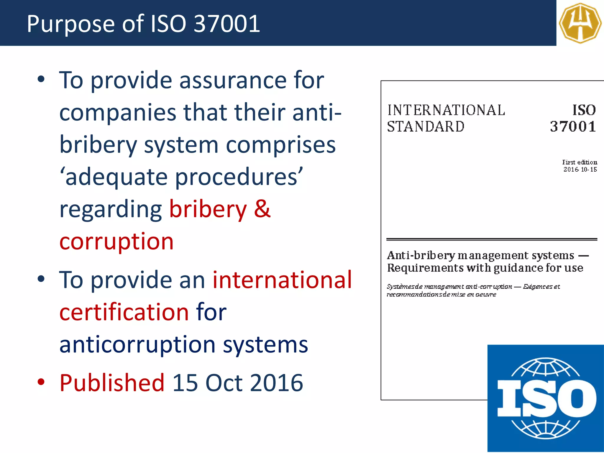 ISO 37001 Anti-Bribery Management System | PDF