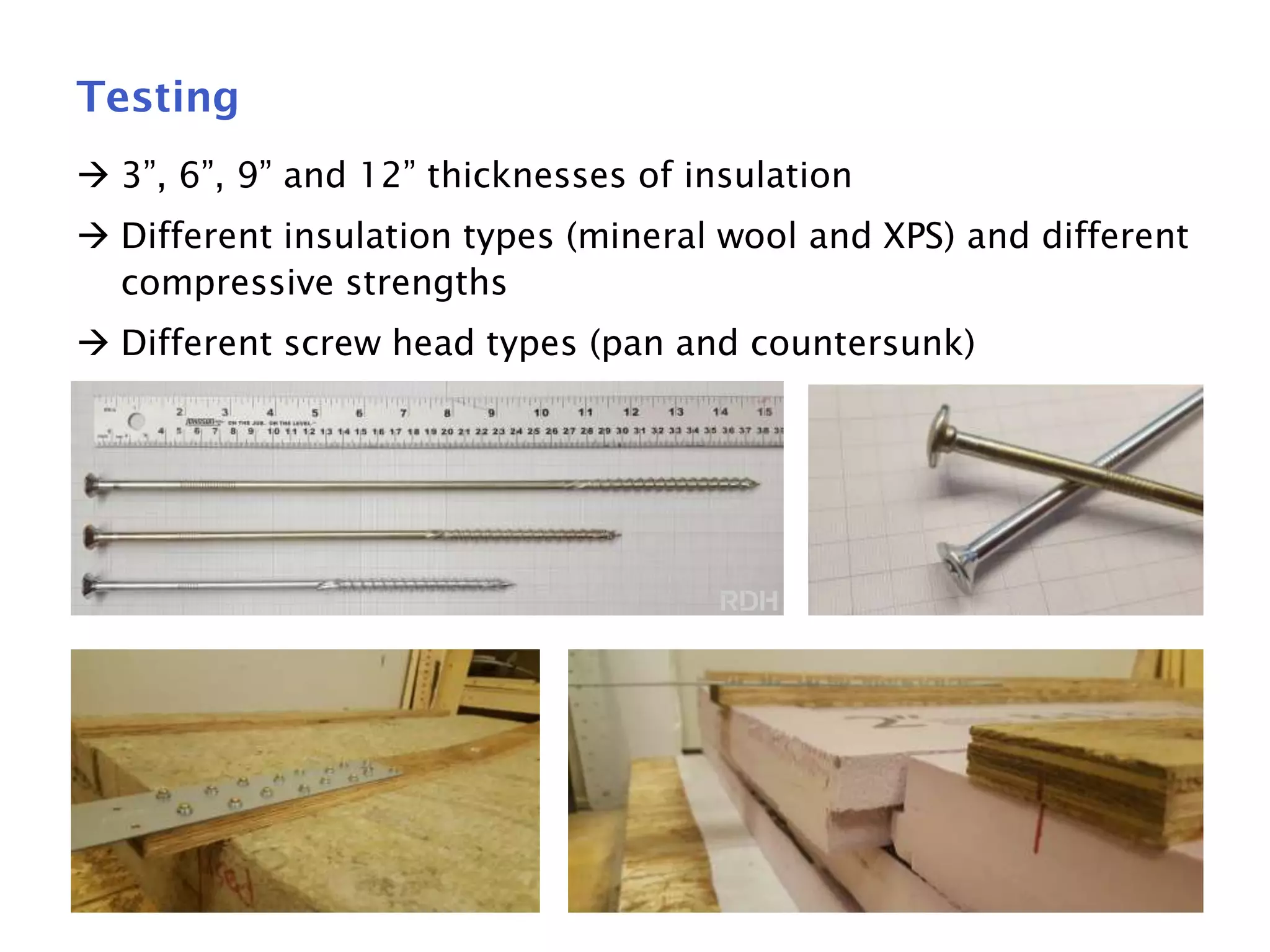 Attaching Cladding with Long Screws | PPTX
