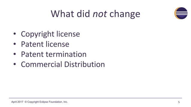 EPLv2: A New Version of the Eclipse Public License | PDF