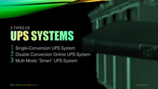 UPS Solutions for the Next Generation Data Center with Jen | PDF