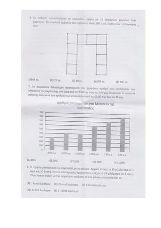 δοκιμασια εισαγωγησ σε προτυπα γυμνασια 2017 | PDF