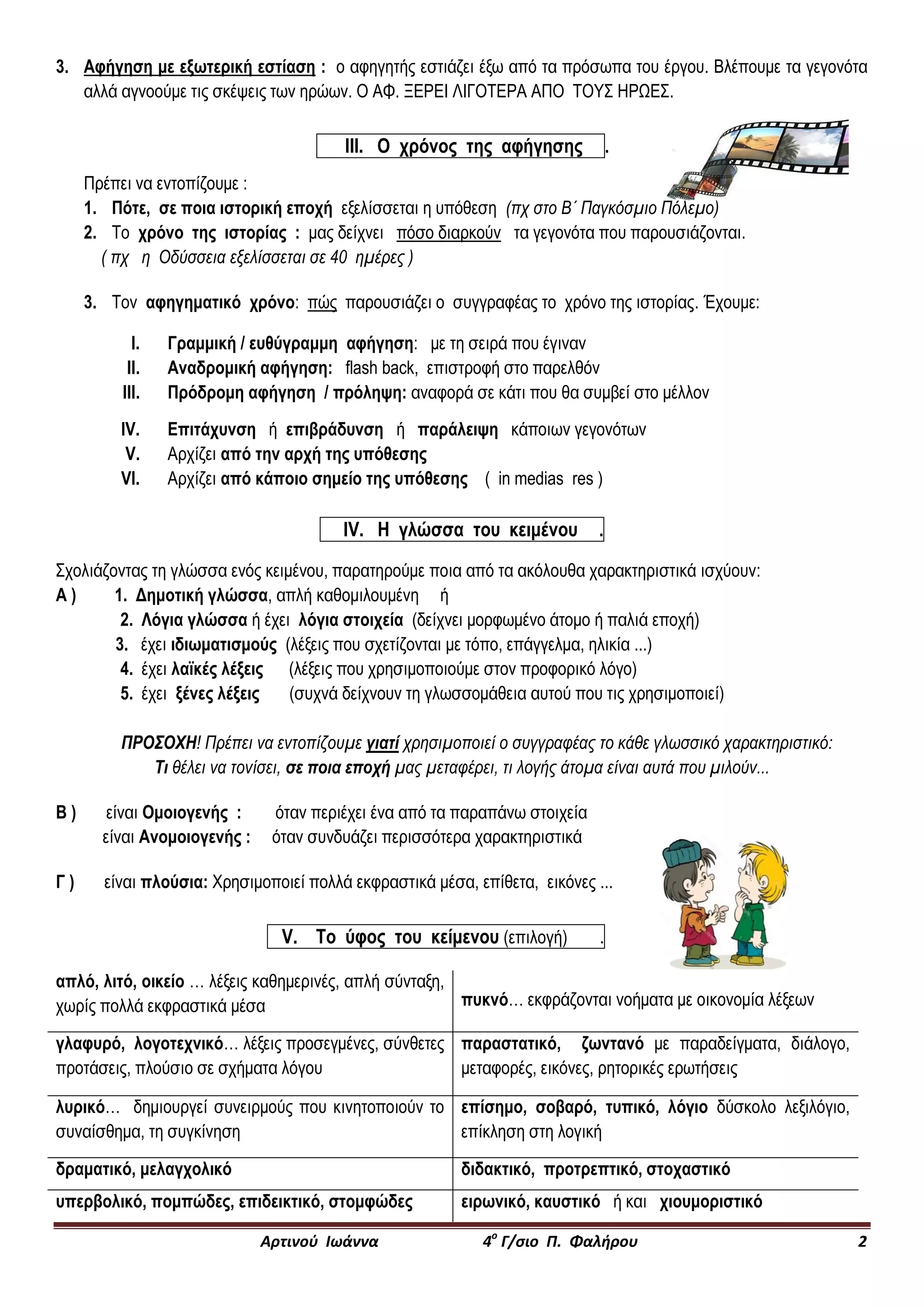 ΣΤΟΙΧΕΙΑ ΤΕΧΝΙΚΗΣ ΣΤΗ ΛΟΓΟΤΕΧΝΙΑ | PDF