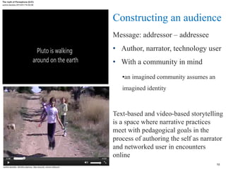 digital storytelling & the narrative & computing education | PPT