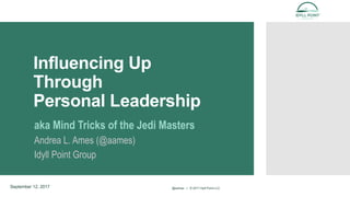 Influencing Up through Personal Leadership | PDF