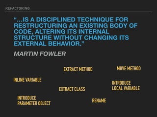 Get better at Refactoring | PPT