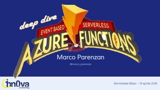 Azure Functions Deep Dive | PPT | Free Download