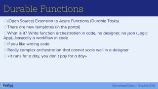 Azure Functions Deep Dive | PPT