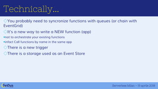Azure Functions Deep Dive | PPT
