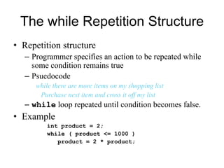 control structure | PPT
