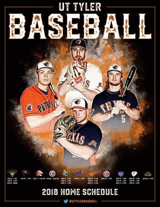 UT Tyler Baseball Guide | PDF