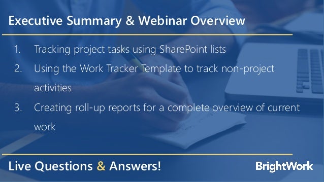 Task Tracking in SharePoint