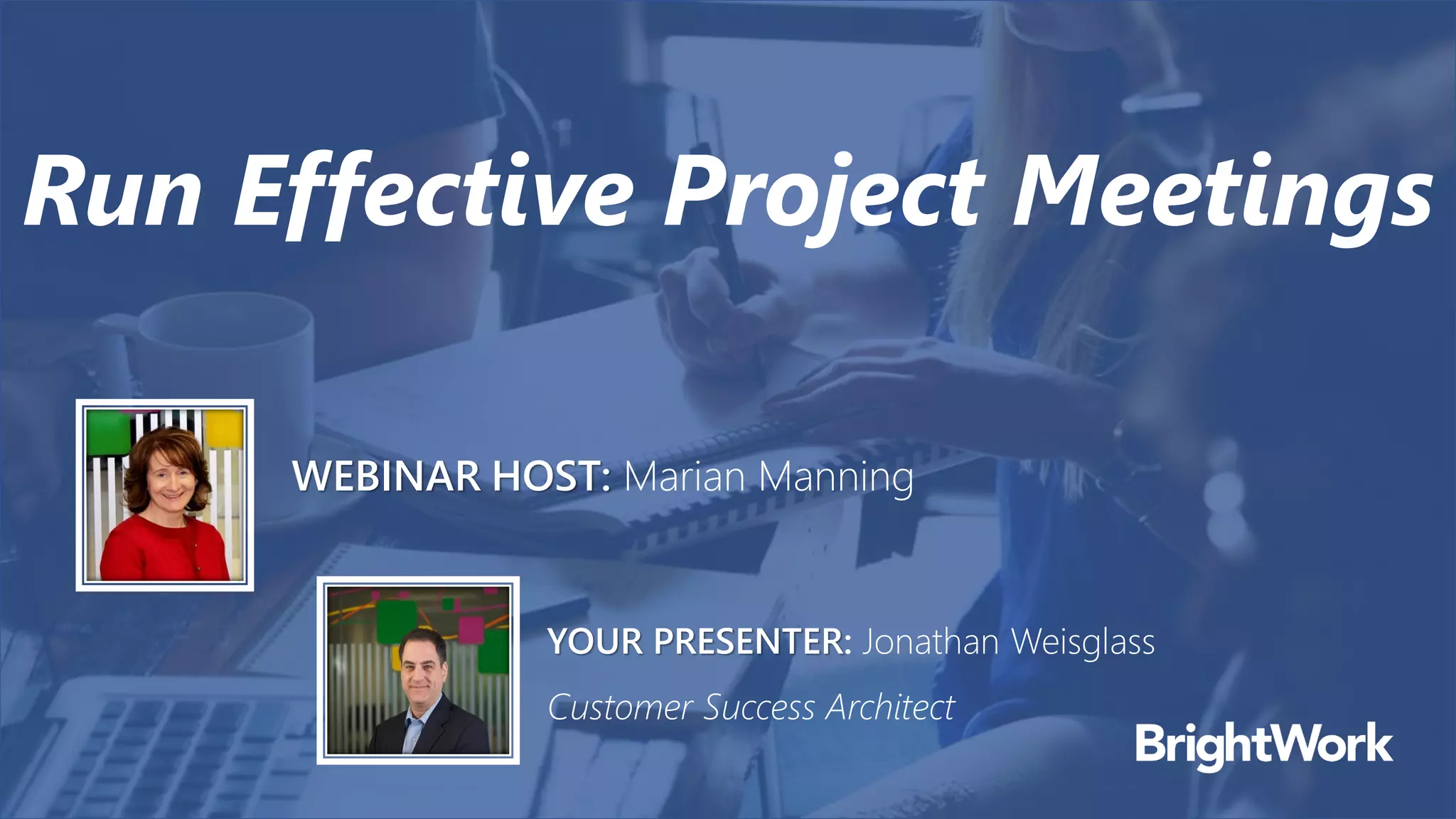 Run Effective Project Meetings | PPT