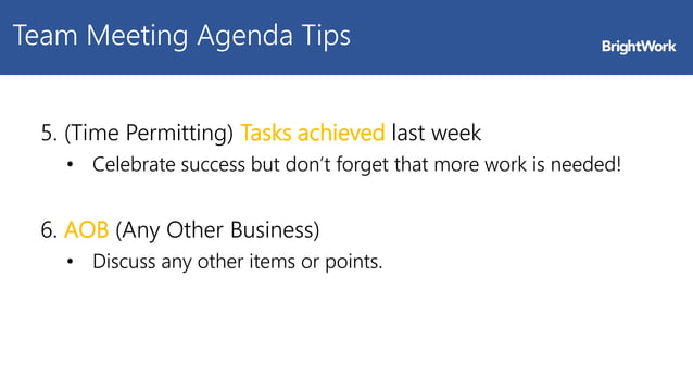 Run Effective Project Meetings | PPT