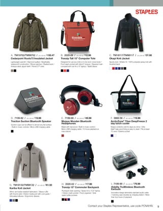 Staples Promotional Products Healthcare Ideas | PDF