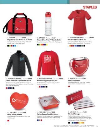 Staples Promotional Products Healthcare Ideas | PDF