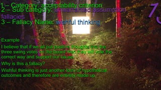 Fallacies of Acceptability: Fallacies of Linguistic Confusion ...