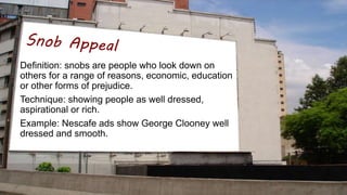 Advertising Techniques | PPT