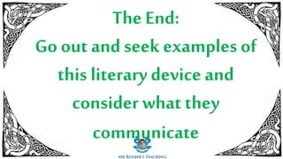 Allusions and Intertextuality in Novels | PPTX