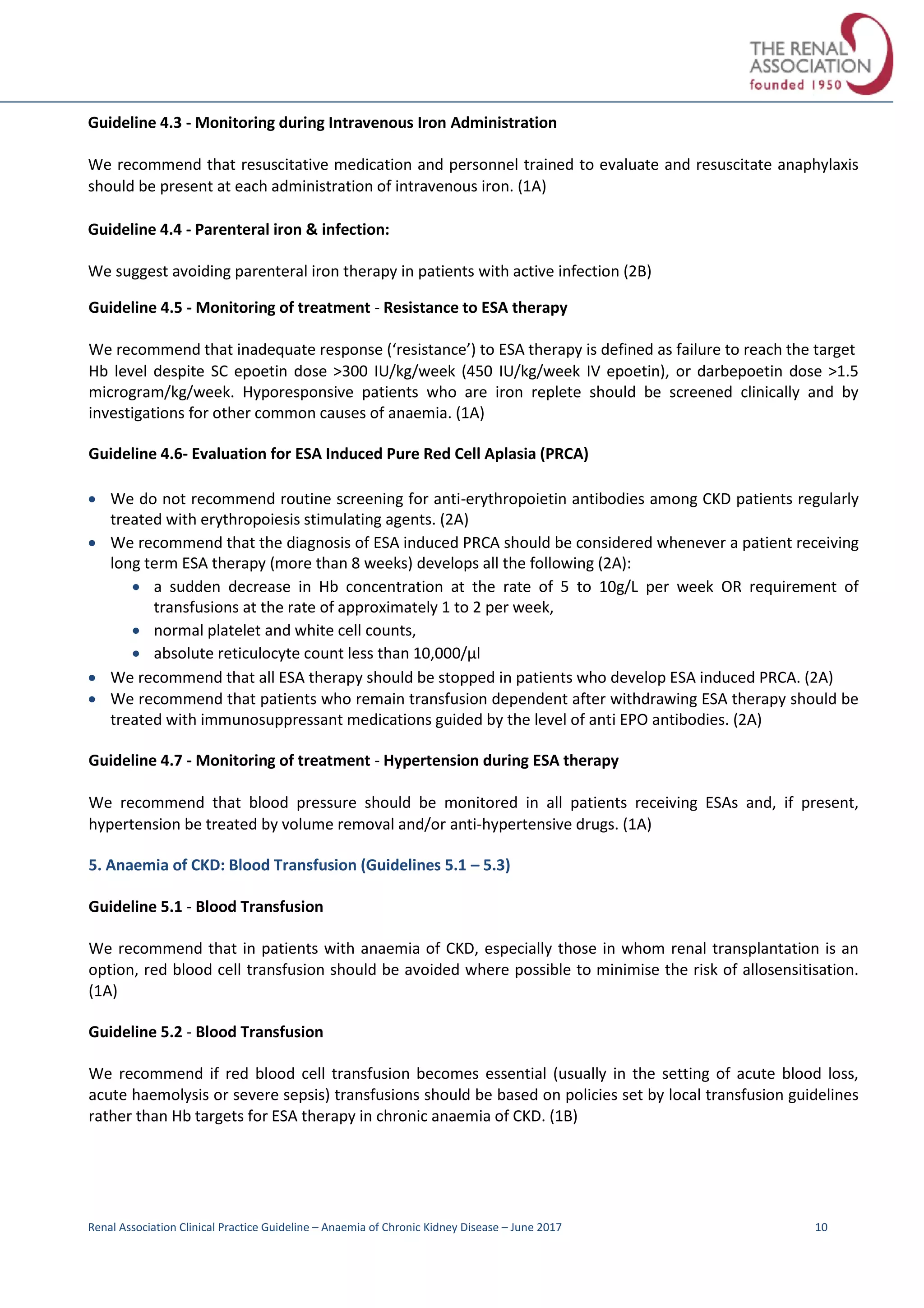 2017 anemia-guidelines | PDF