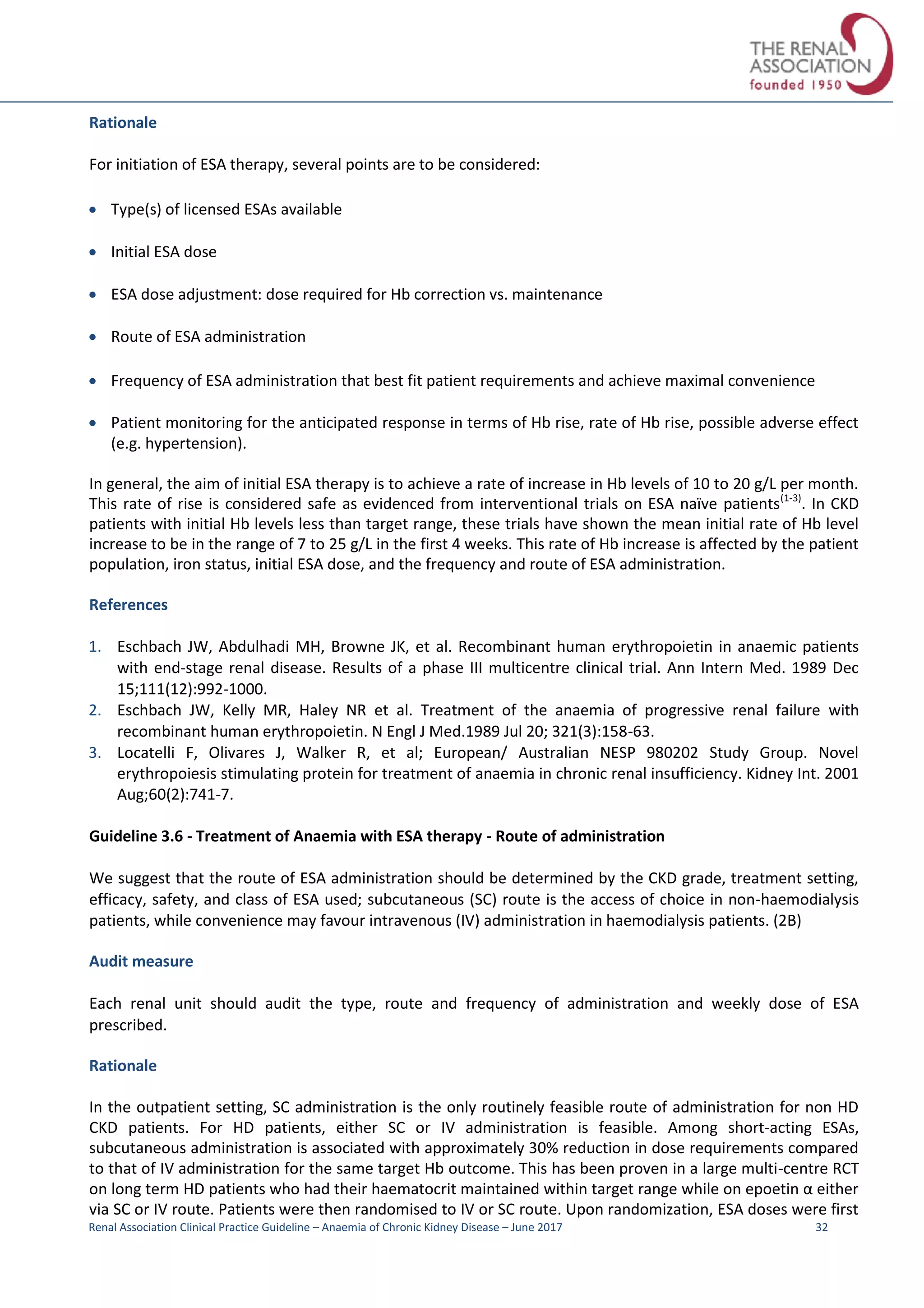 2017 anemia-guidelines | PDF