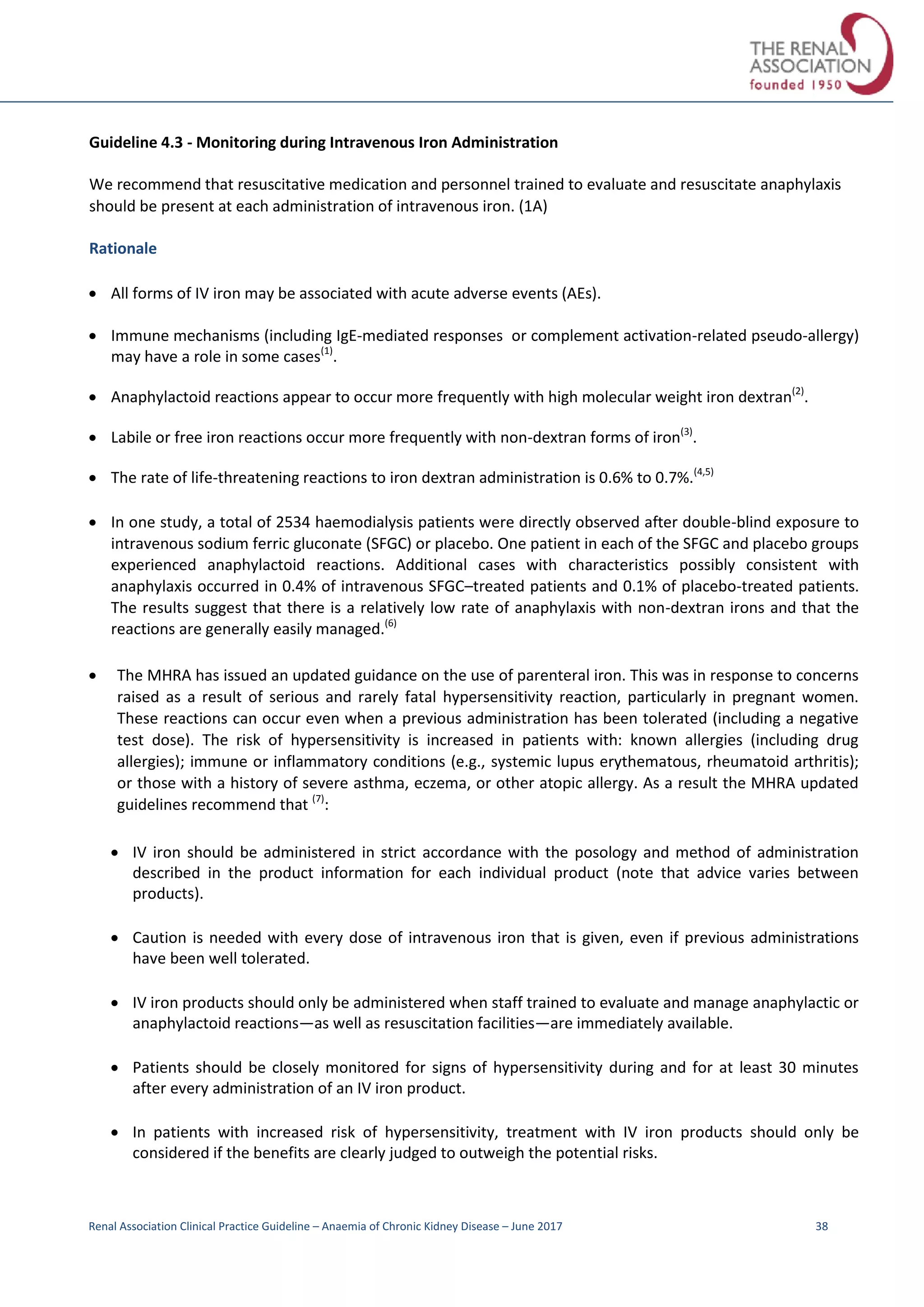 2017 anemia-guidelines | PDF