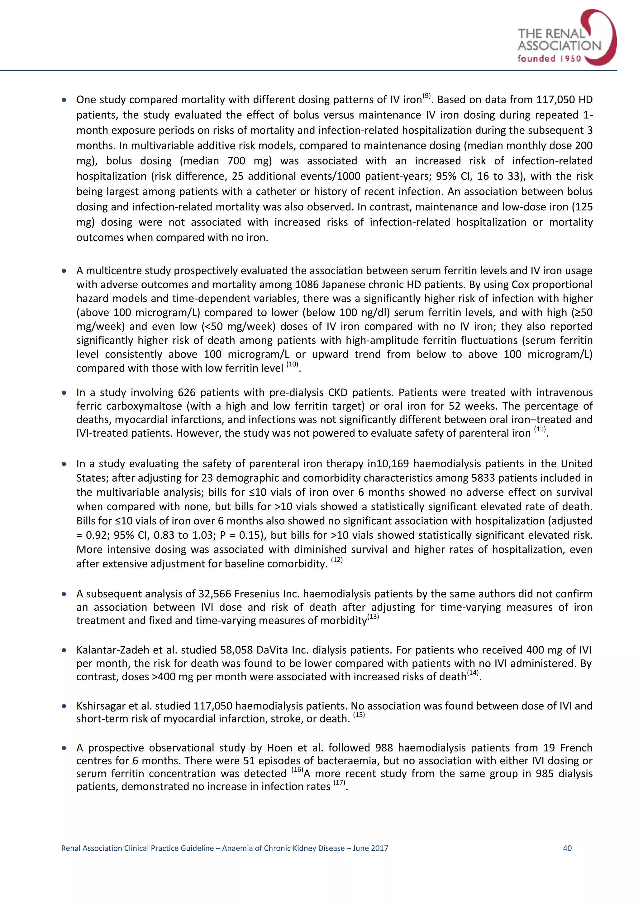 2017 anemia-guidelines | PDF