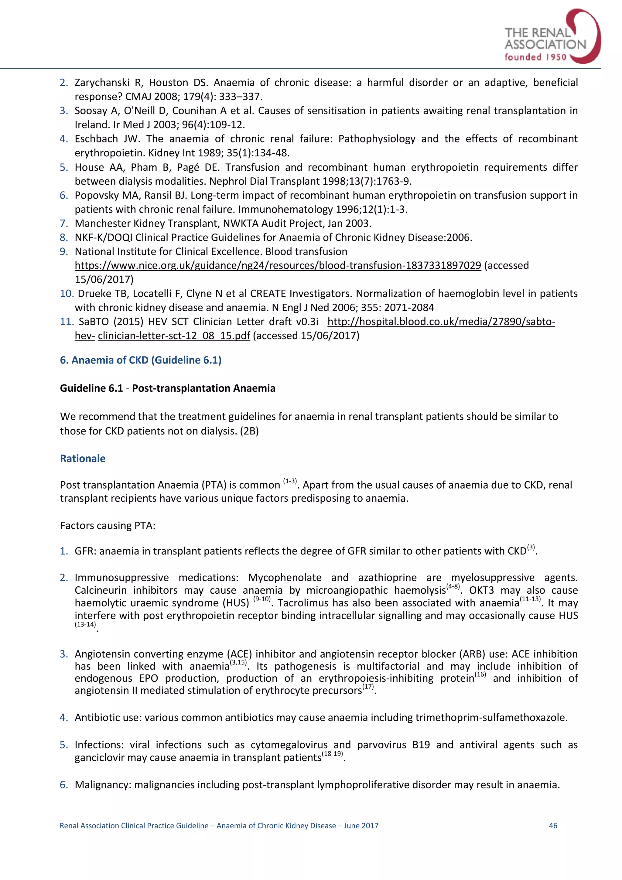 2017 anemia-guidelines | PDF